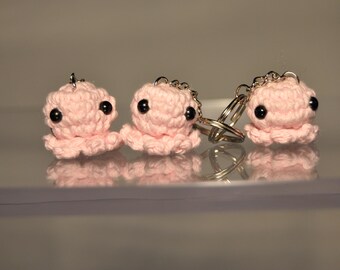 PDF Crochet Pattern Keychain Octopus – Amigurumi Mini Octopus Keychain ...