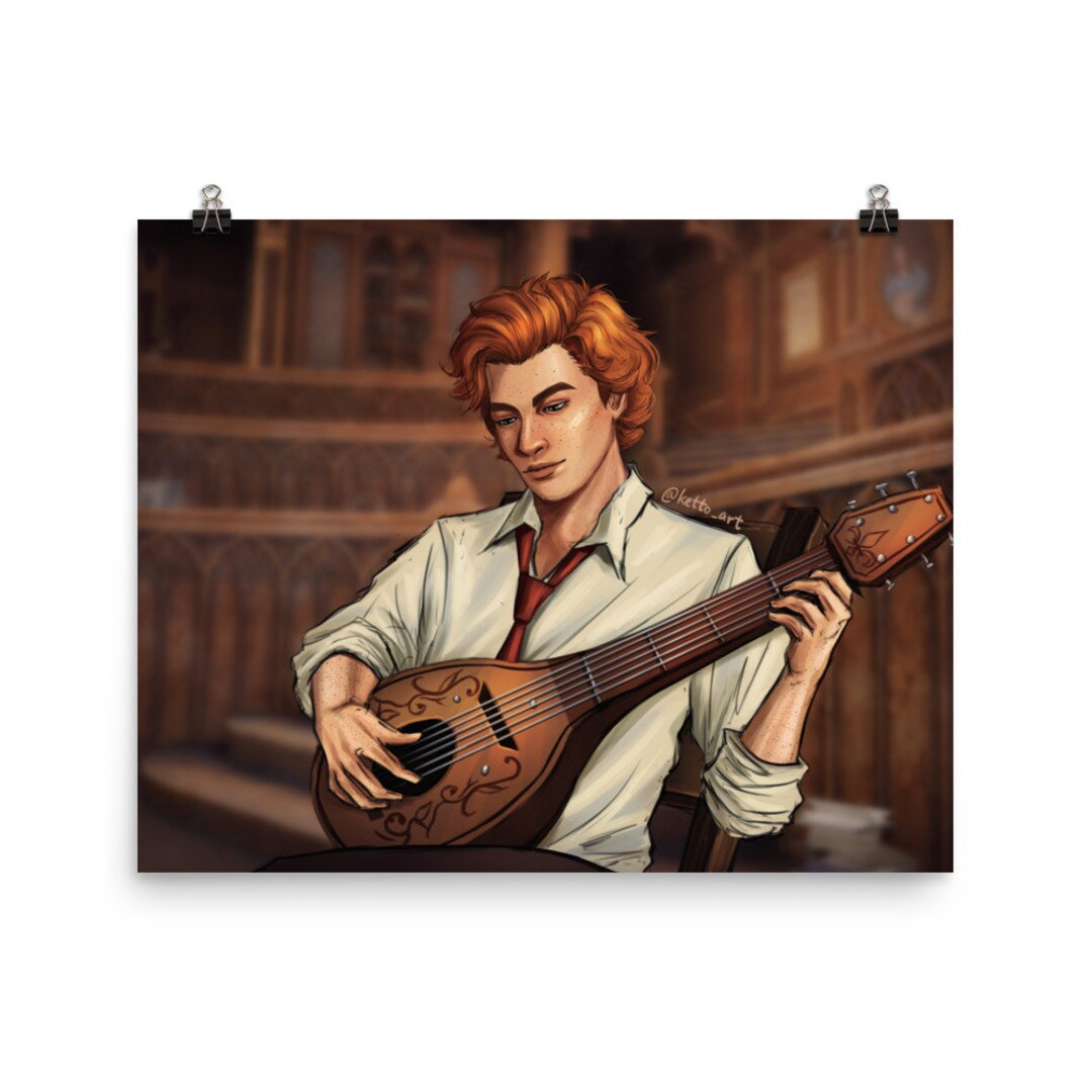 Garreth Weasley Instrument Collection Poster Art Print Hogwarts Legacy ...