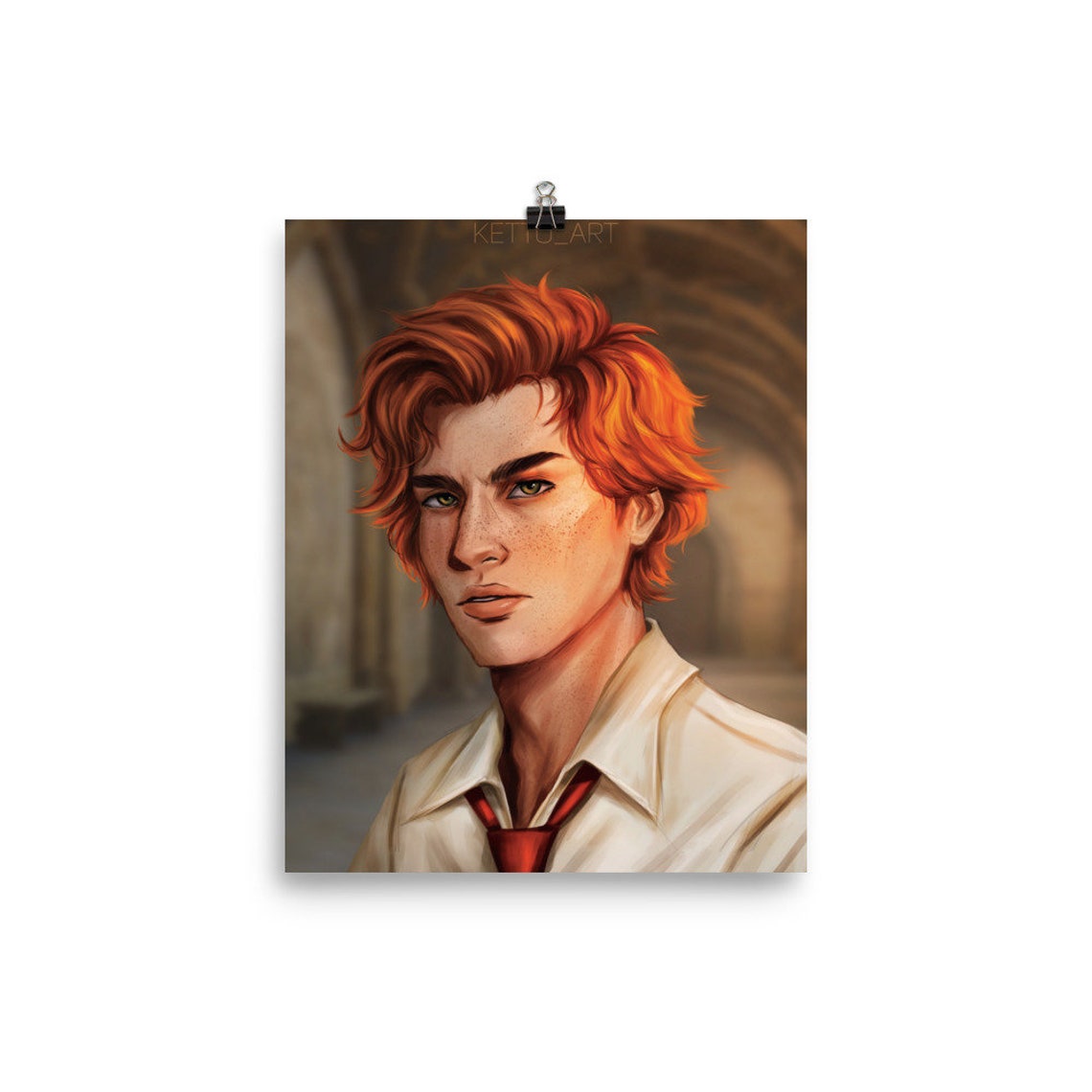 Garreth Weasley 7th Year Collection Poster Art Print - Etsy