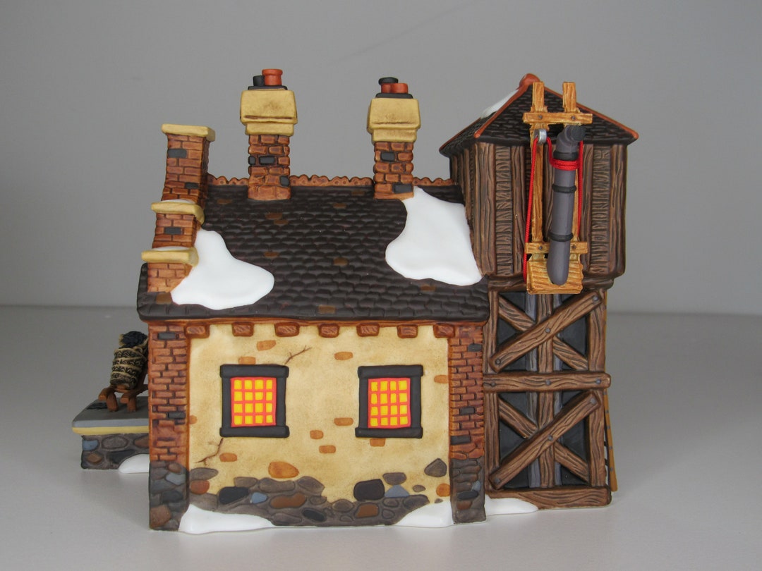 The Locomotive Shed & Water Tower - Etsy