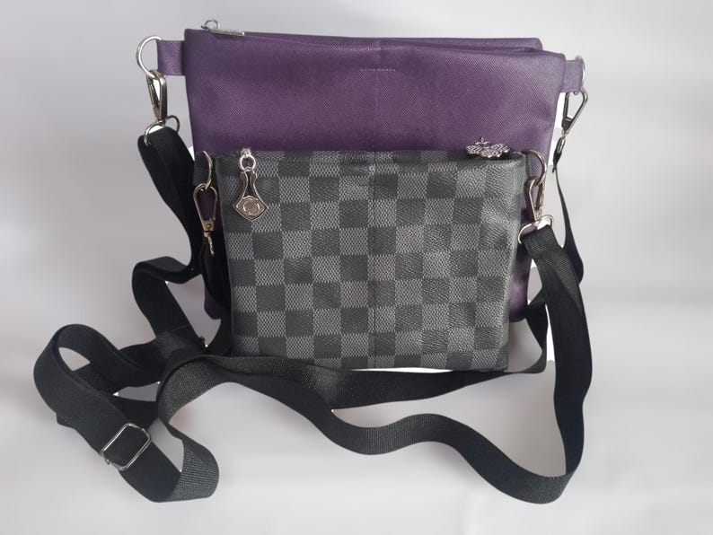 Lamia Crossbody Bag Sewing Pattern | a Vinyl/faux Leather Pdf Sewing ...