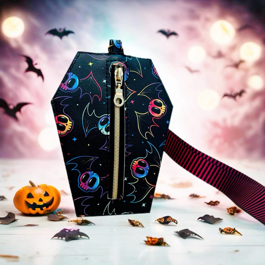 Morella Coffin Wallet Sewing Pattern | a Vinyl/faux Leather Pdf Sewing ...