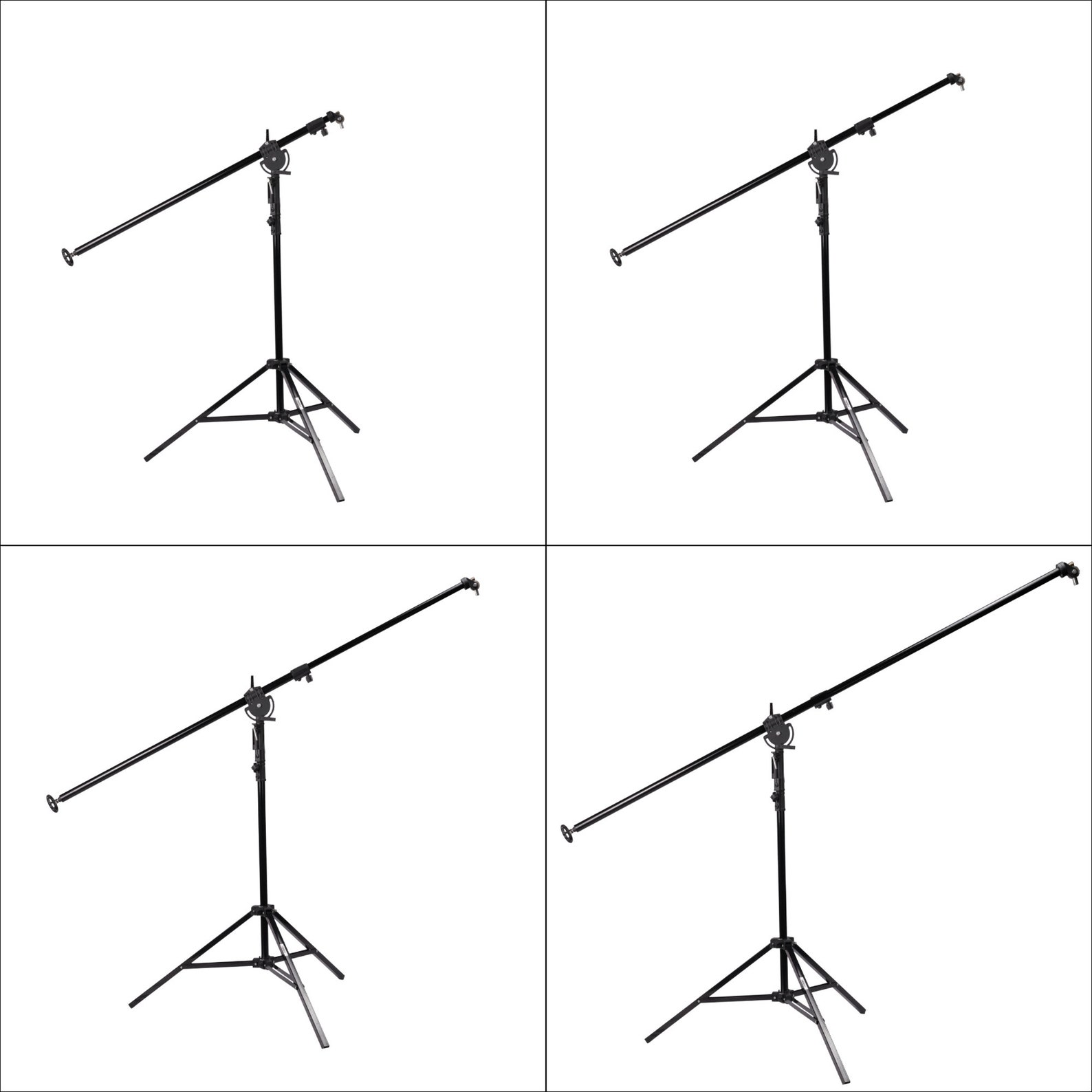 Heavy Duty Boom With Mechanical Gear - 8 Feet (2.5m) - Twist Knob to ...