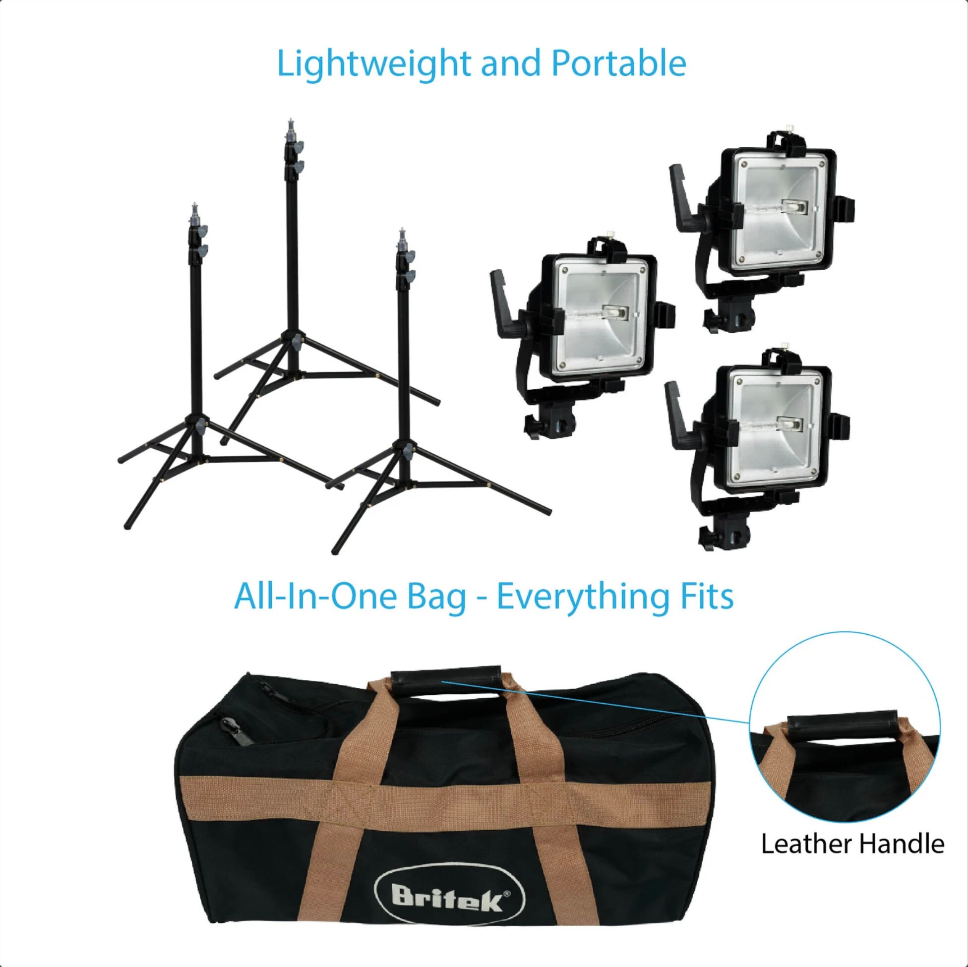 Vintage 900W Ultra Compact Photography Studio Light Kit 2700K Warm ...