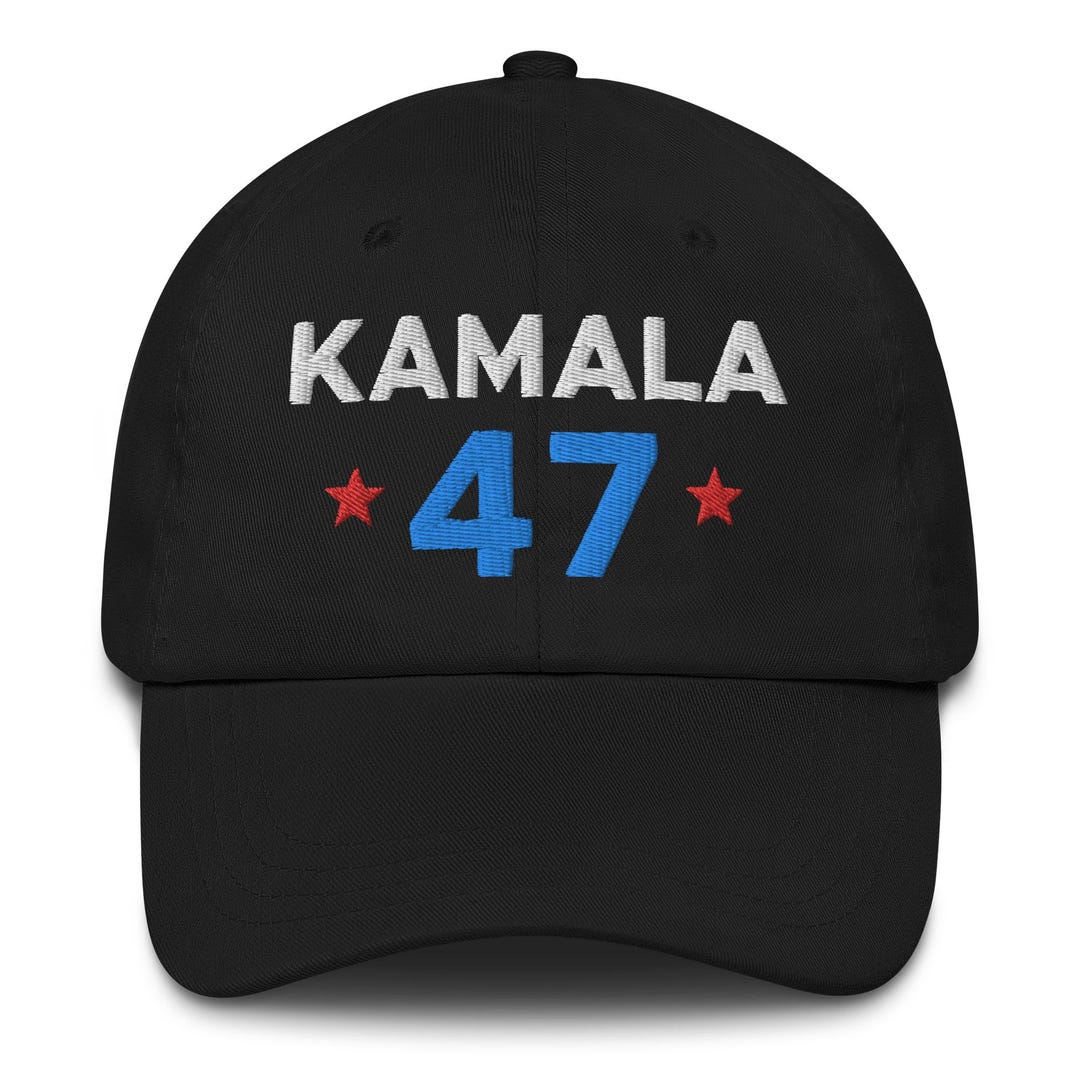 Kamala 47 Hat embroidered Dad Cap Kamala Harris 47th President - Etsy