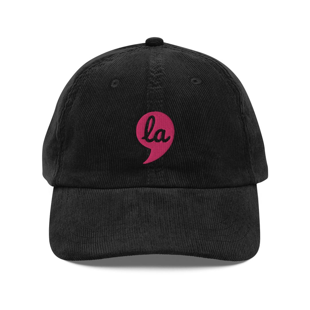 Comma La Hat (embroidered Vintage Corduroy Cap) Kamala Harris Fan Merch ...