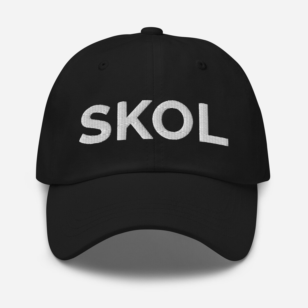 Skol Hat (embroidered Dad Cap) - Etsy