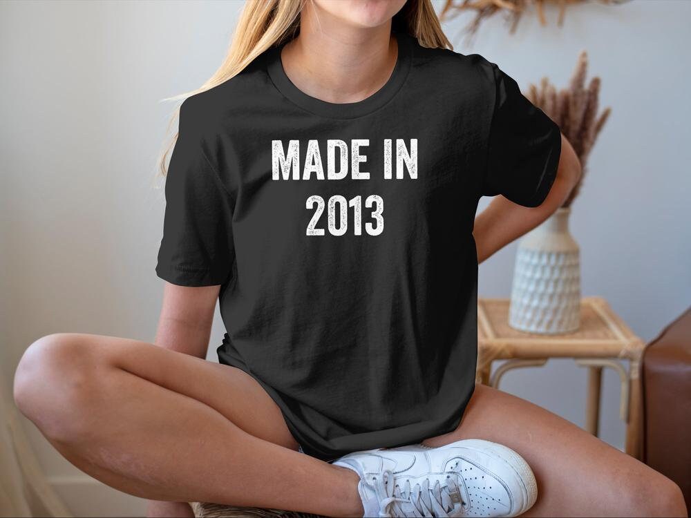 Tops Vintage 2013 Limited Edition 10th Birthday 10 Years Old Gift Premium T Shirt Bornmens Tops tops-vintage-2013-limited-edition-10th-birthday-10-years-old-gift-premium-t-shirt-bornmens-tops