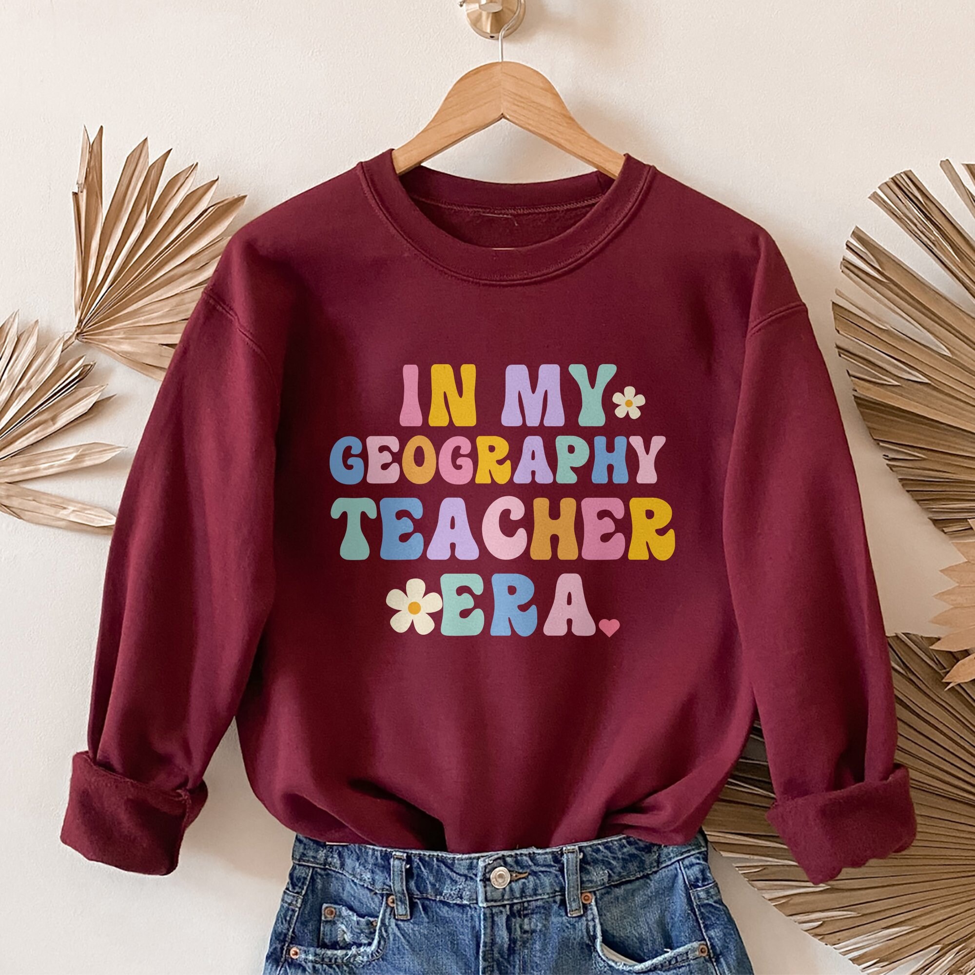 In My Geography Teacher Era Teacher Shirt Back to School - Etsy
