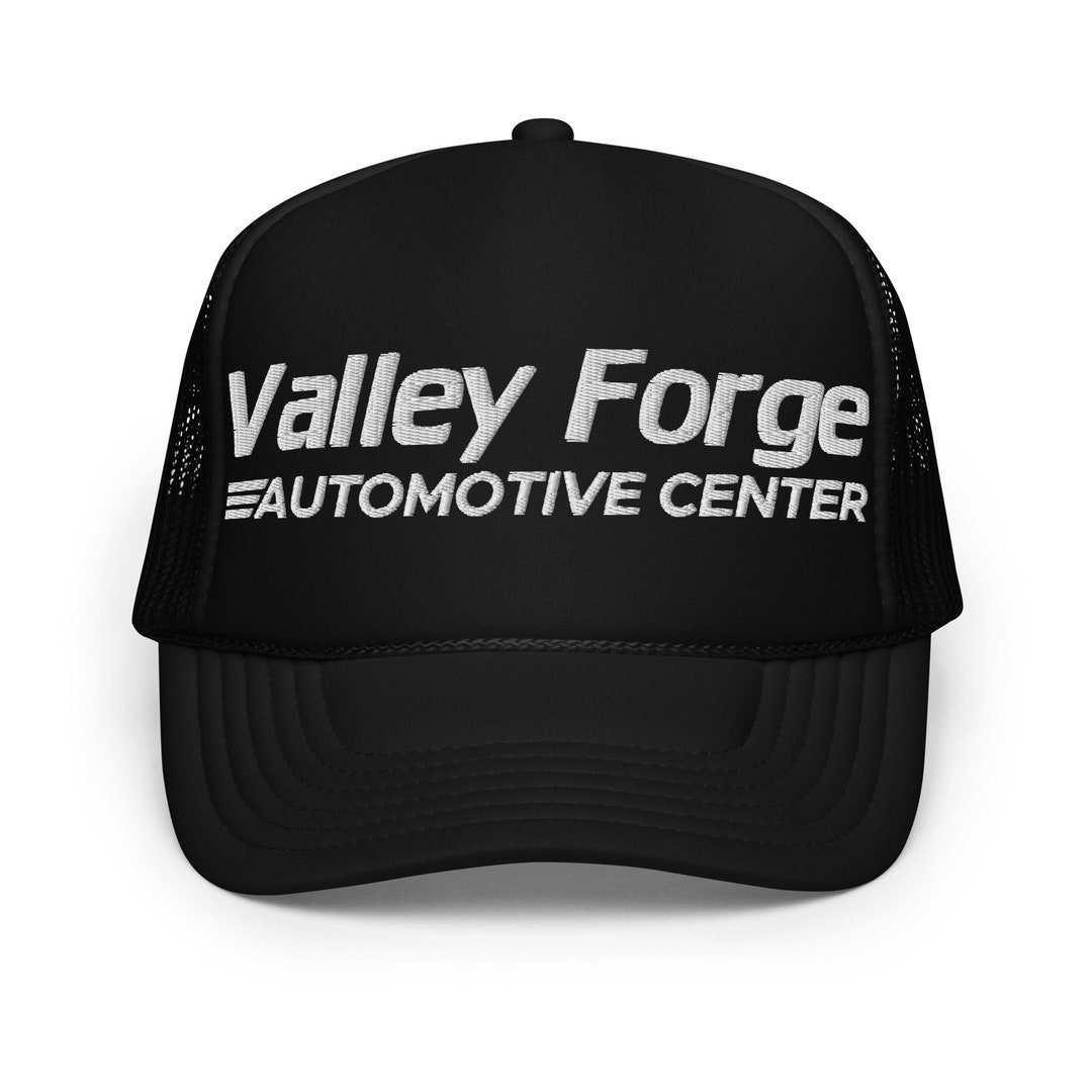 Valley Forge Automotive Center Hat (embroidered Foam Trucker Cap) - Etsy
