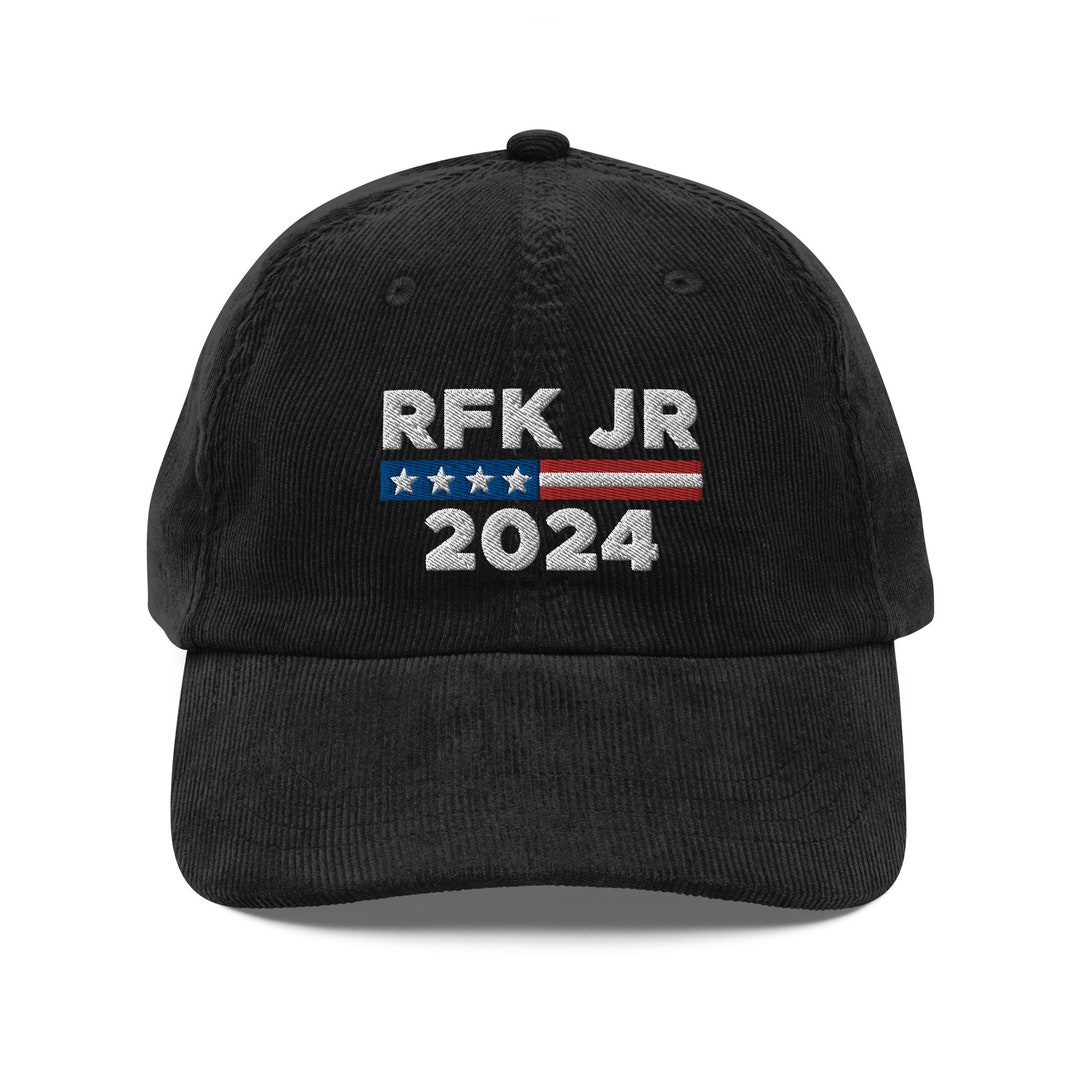 Rfk Jr Hat (embroidered Vintage Corduroy Cap) RFK JR for President 2024 ...