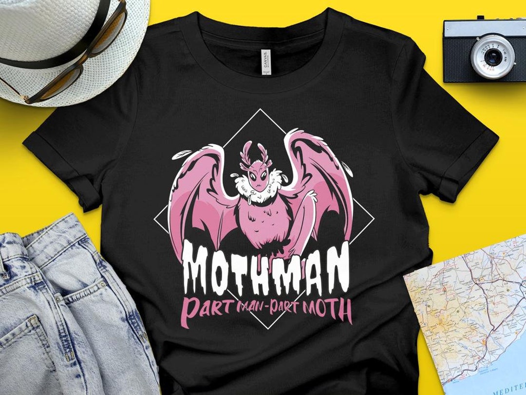 Mothman Part Man Part Moth Shirt Mothman Part Man Part Moth - Etsy
