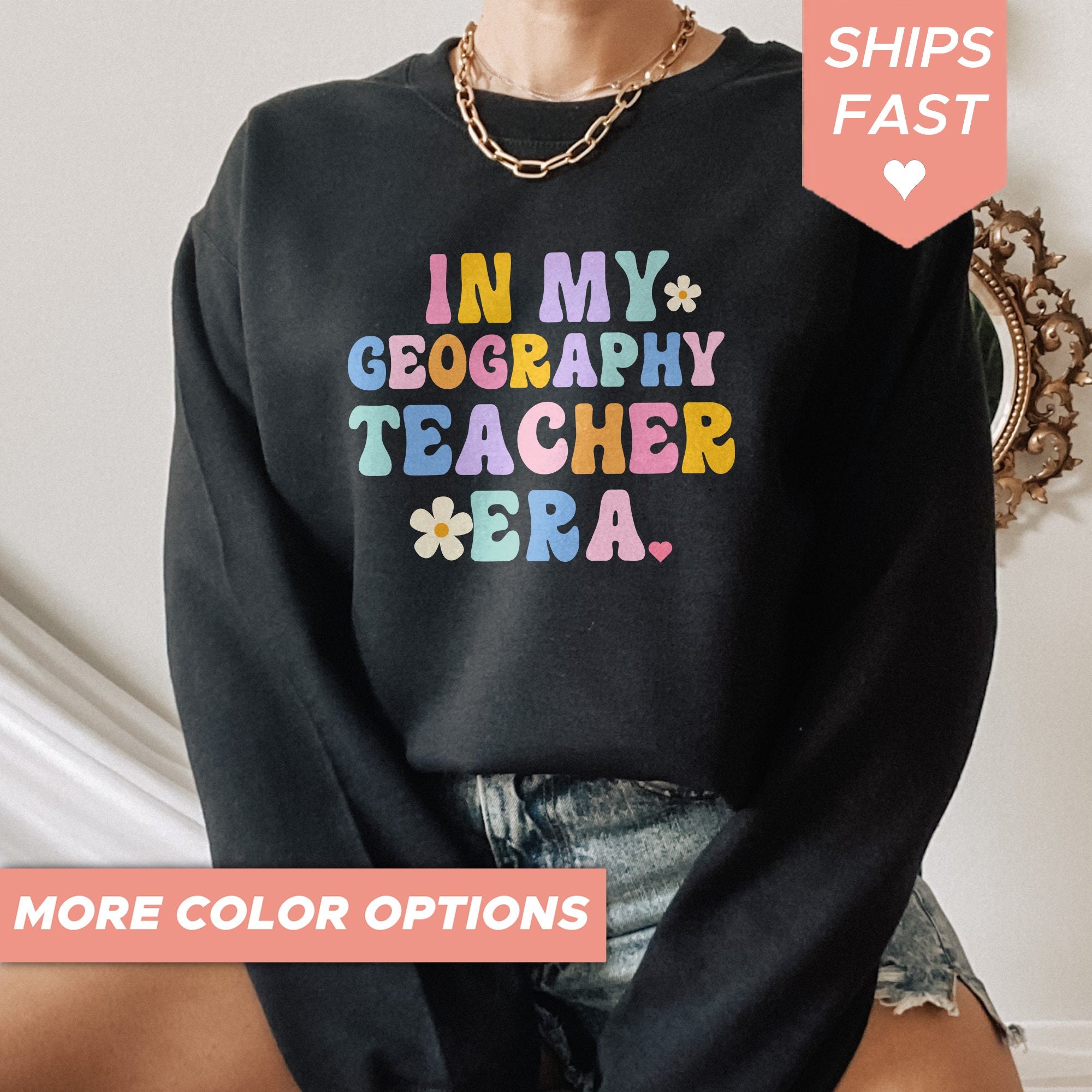 In My Geography Teacher Era Teacher Shirt Back to School - Etsy