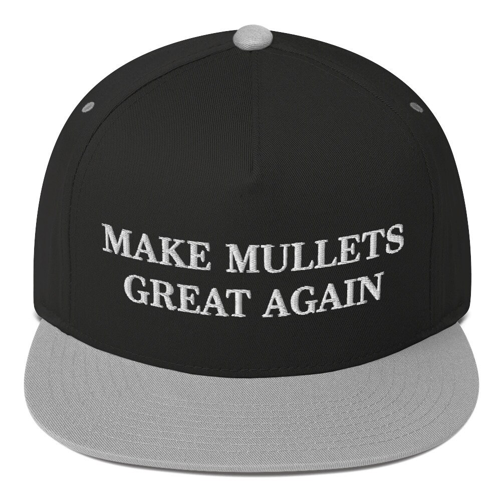 Mullets Snapback Cap Mullets Embroidered Hat Make Mullets - Etsy