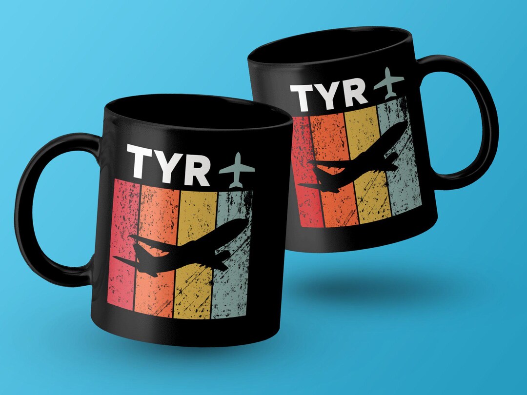 TYR Tyler Mug, Flying to TYR Tyler Airport, Travel to TYR Tyler Gift - Etsy