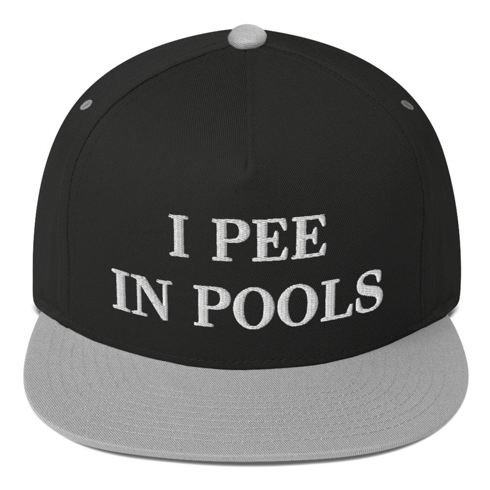 Pee in Pools Snapback Cap Pee in Pools Embroidered Hat I Pee - Etsy