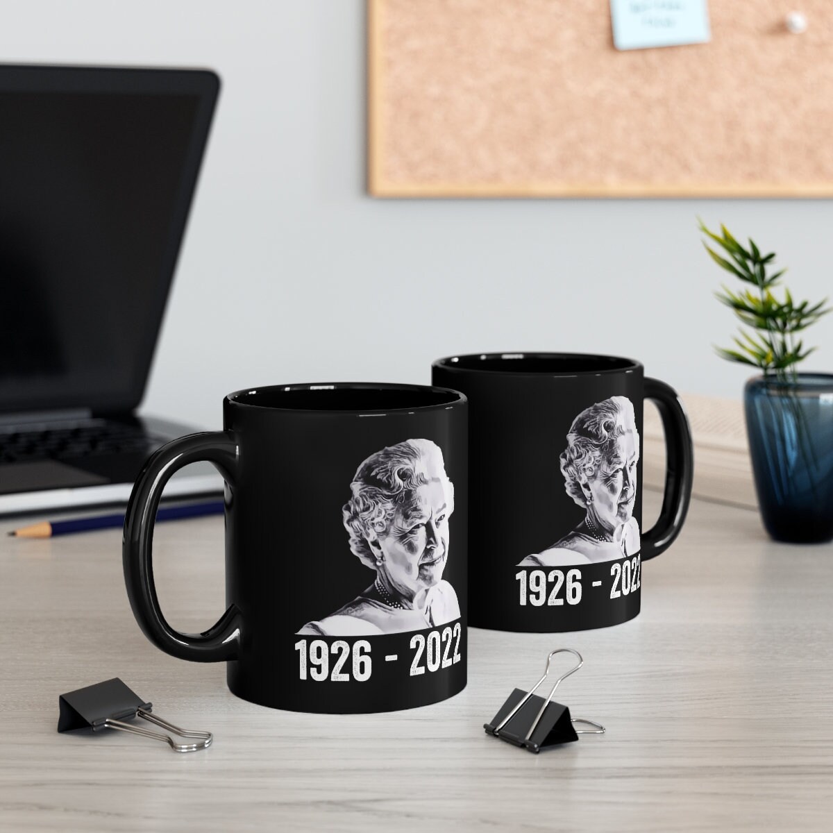 Queen Elizabeth In Memoriam 1926 - 2022, Tea Cup, Queen Elizabeth II ...