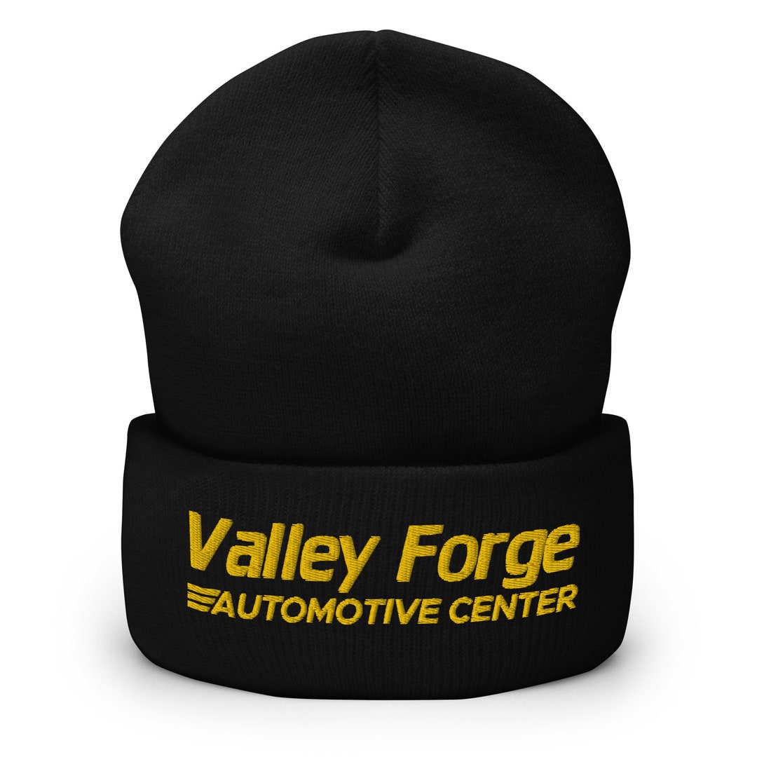 Valley Forge Automotive Center Hat (embroidered Cuffed Beanie) - Etsy