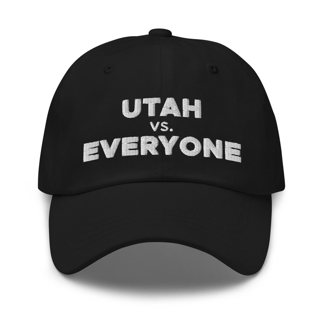 Utah Vs Everyone Hat (embroidered), Utah Hat, Utah Fan, Utah Gifts ...