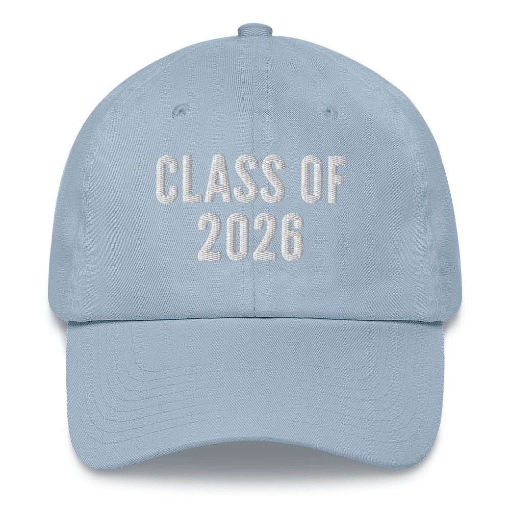 Class of 2026 Dad Cap Class of 2026 Embroidered Hat 2026 - Etsy