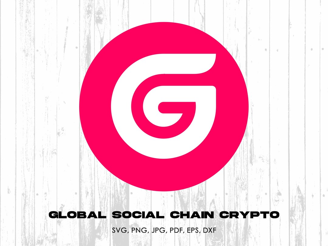 Global Social Chain Crypto Logo File Svg Png Pdf Jpg Eps - Etsy