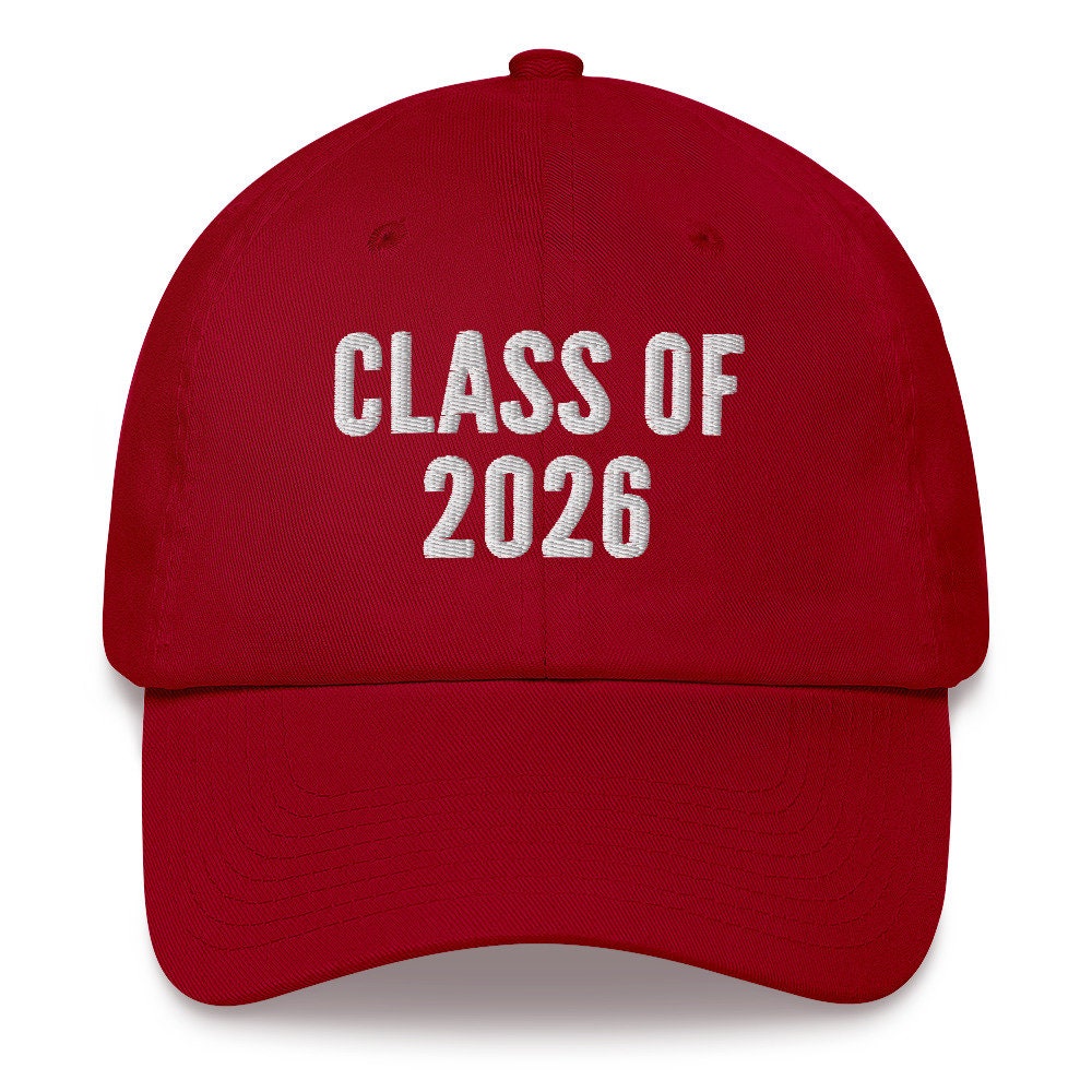 Class of 2026 Dad Cap Class of 2026 Embroidered Hat 2026 - Etsy