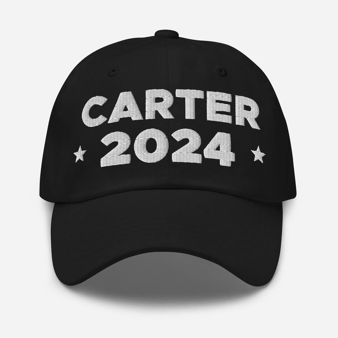 Carter 2024 Hat (embroidered Dad Cap) - Etsy