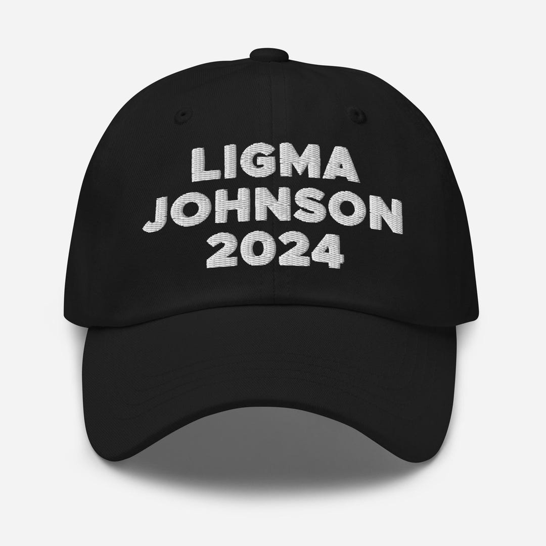 Ligma Johnson 2024 Hat (embroidered Dad Cap) - Etsy