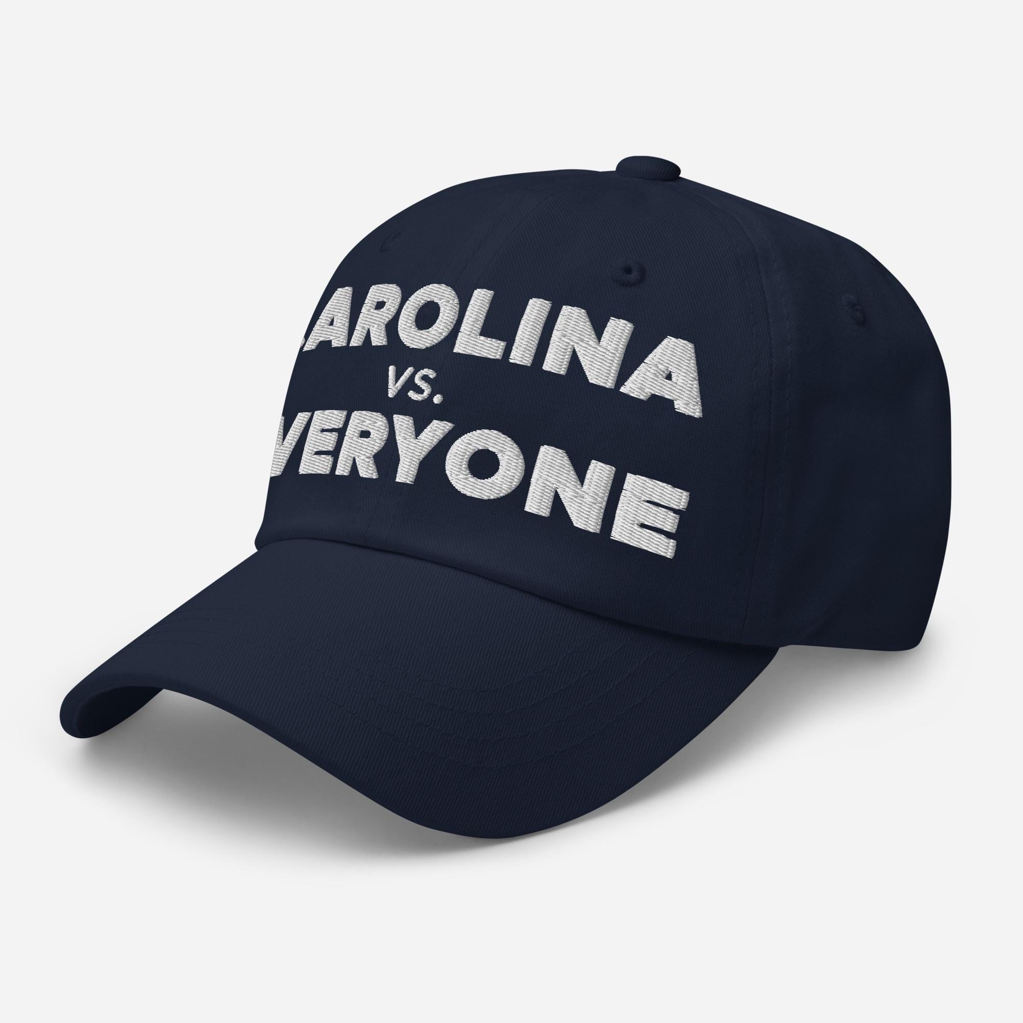 Carolina Vs Everyone Hat (embroidered Dad Cap) - Etsy
