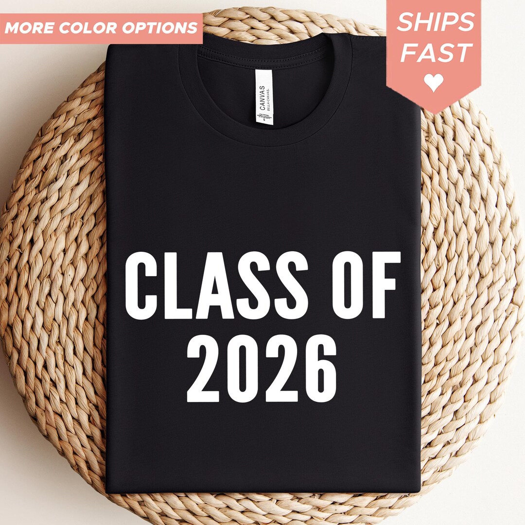 Class of 2026 Shirt - Etsy