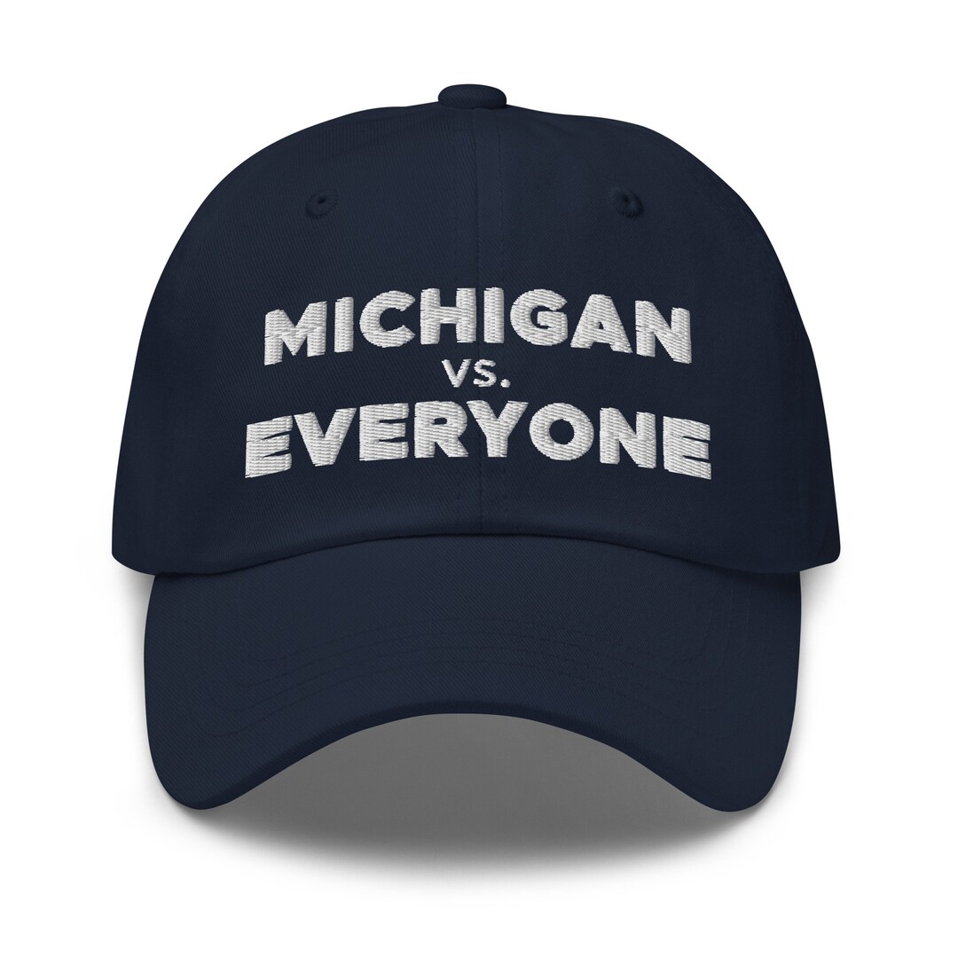 Michigan Vs Everyone Hat (embroidered), Michigan Fan, Michigan Gifts - Etsy