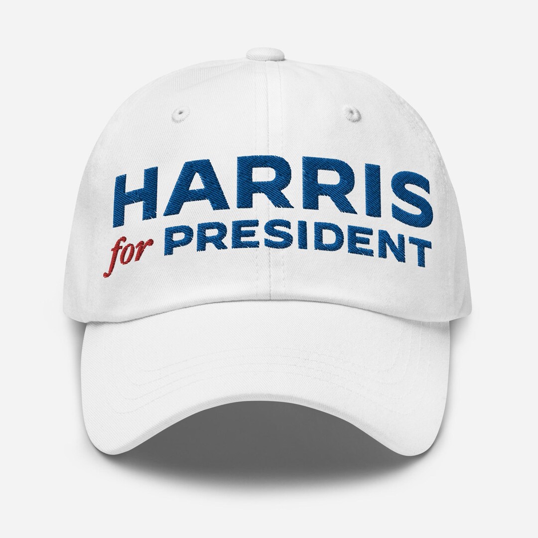 Harris for President Hat (embroidered Dad Cap) Official Kamala Harris ...