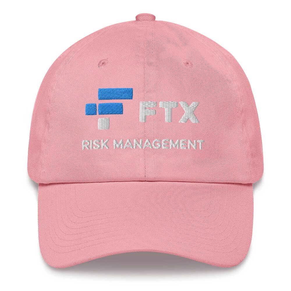 FTX Risk Management Hat embroidered Dad Cap Funny FTX FTT Crypto Token ...