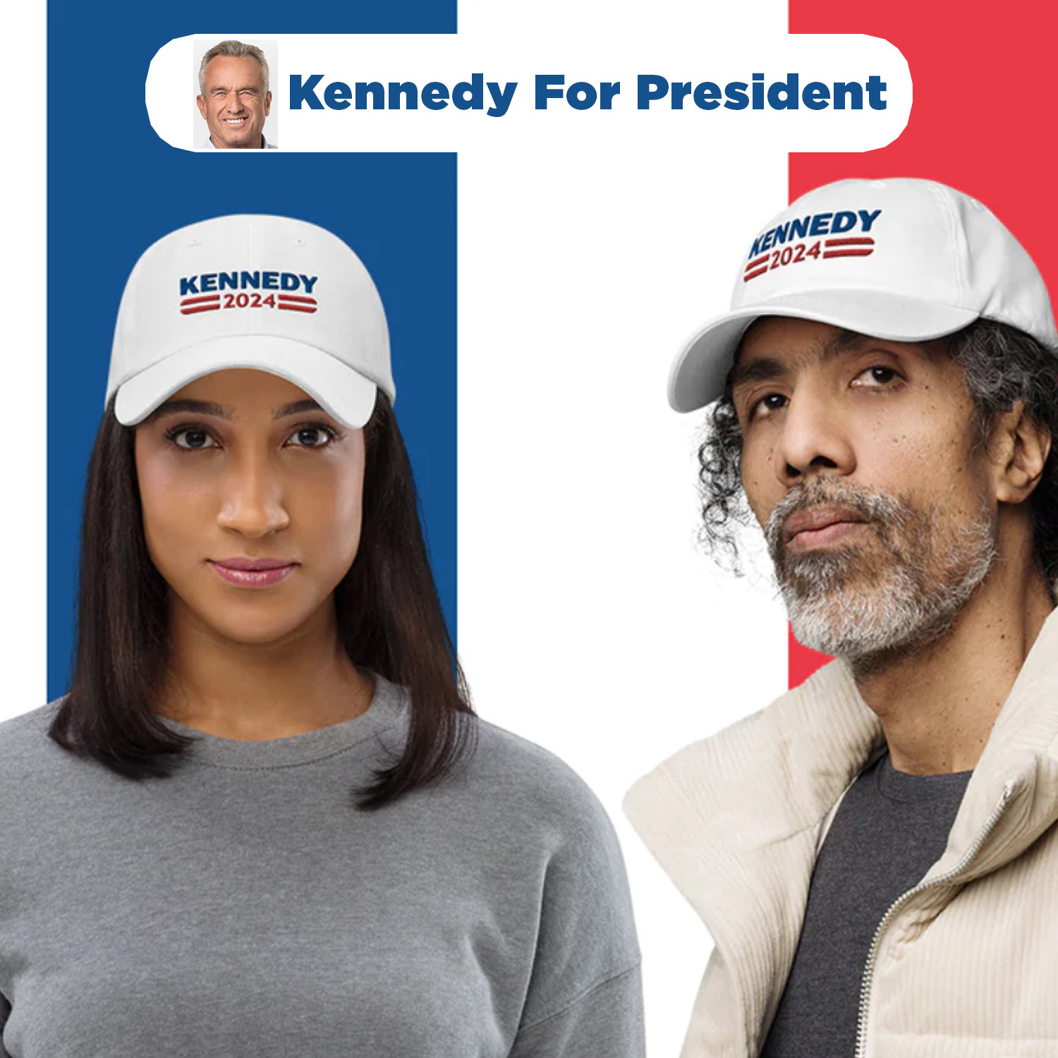 Rfk Jr Hat embroidered Dad Cap RFK JR for President 2024 Merch, RFK ...