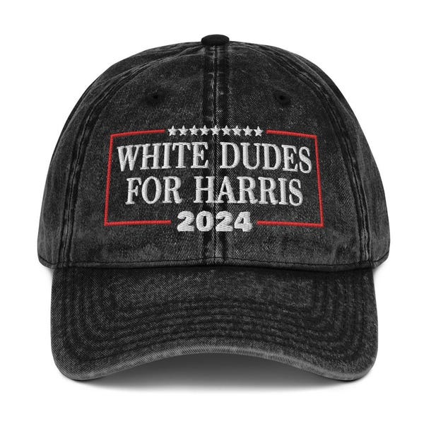 White Men for Harris Hat - Etsy