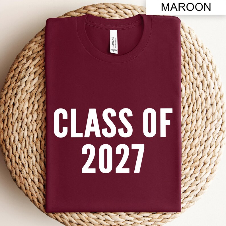 Class of 2027 Shirt - Etsy