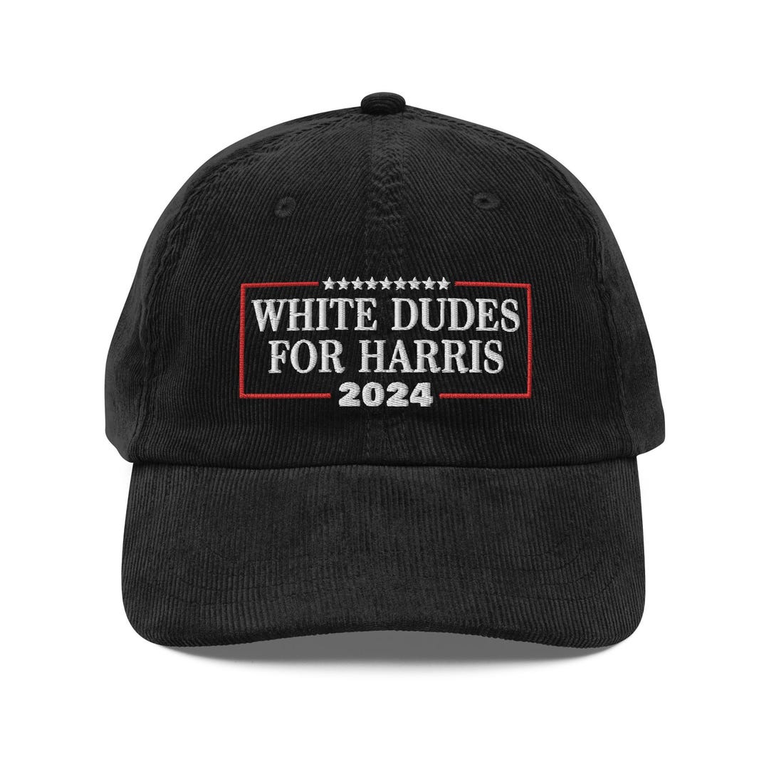 White Dudes for Harris Hat embroidered Vintage Corduroy Cap Males for ...