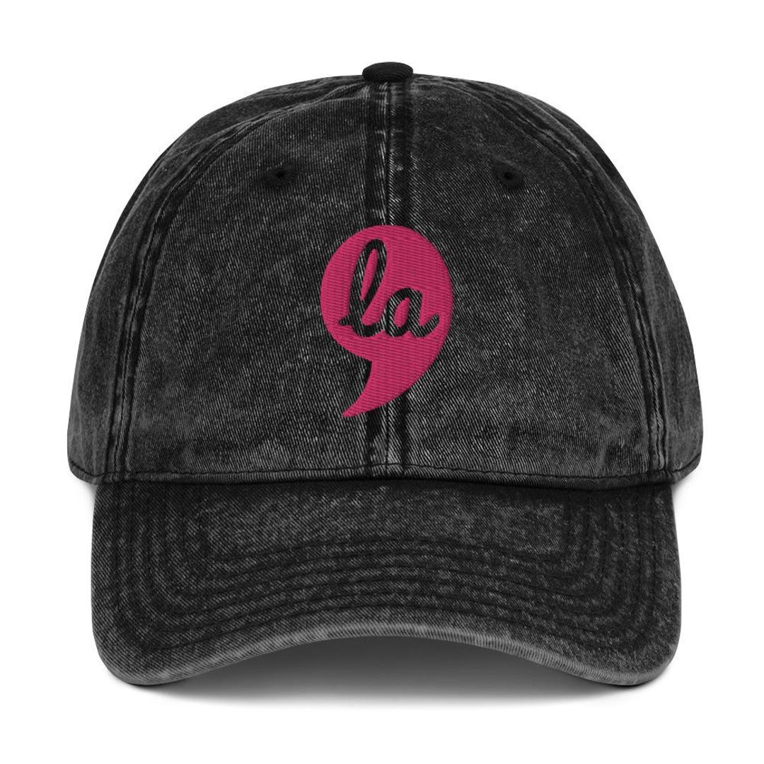 Comma La Hat (embroidered Vintage Cotton Twill Cap) Kamala Harris Fan ...