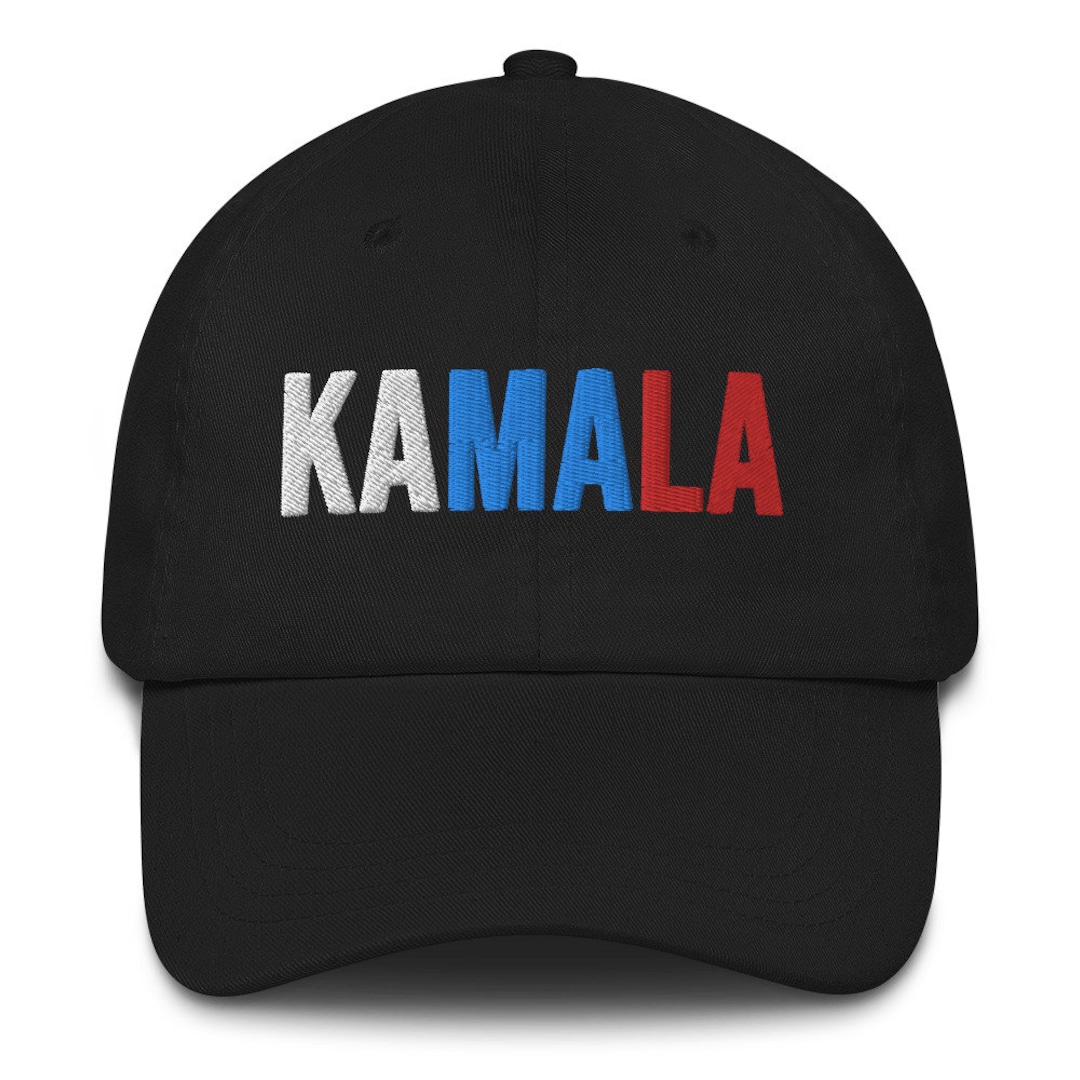 Kamala Dad Cap, Kamala Embroidered Hat, Pro Kamala Hat, First Black ...
