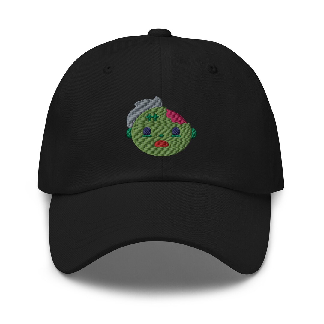 Kawaii Zombie Hat (embroidered Dad Cap) Cute Halloween Hats - Etsy