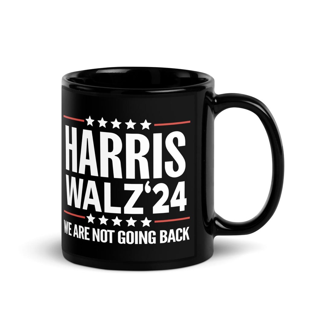Taza No vamos a volver atrás 2024 de Harris Walz - Etsy España