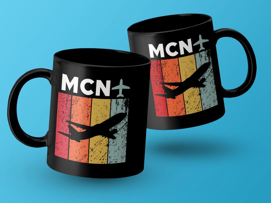 MCN Macon Mug, Flying to MCN Macon Airport, Travel to MCN Macon Coffee ...