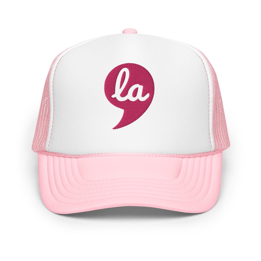 Comma La Hat (embroidered Trucker Cap) Kamala Harris Fan Merch, Comma ...