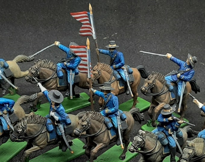 Scale 1:72 US 7th Cavalry Custer Little Big Horn, Miniatures by ...