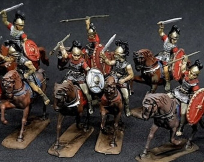 Scale Figures 1:72 Painted Roman Cavalry 1st-2nd Century B.C ...