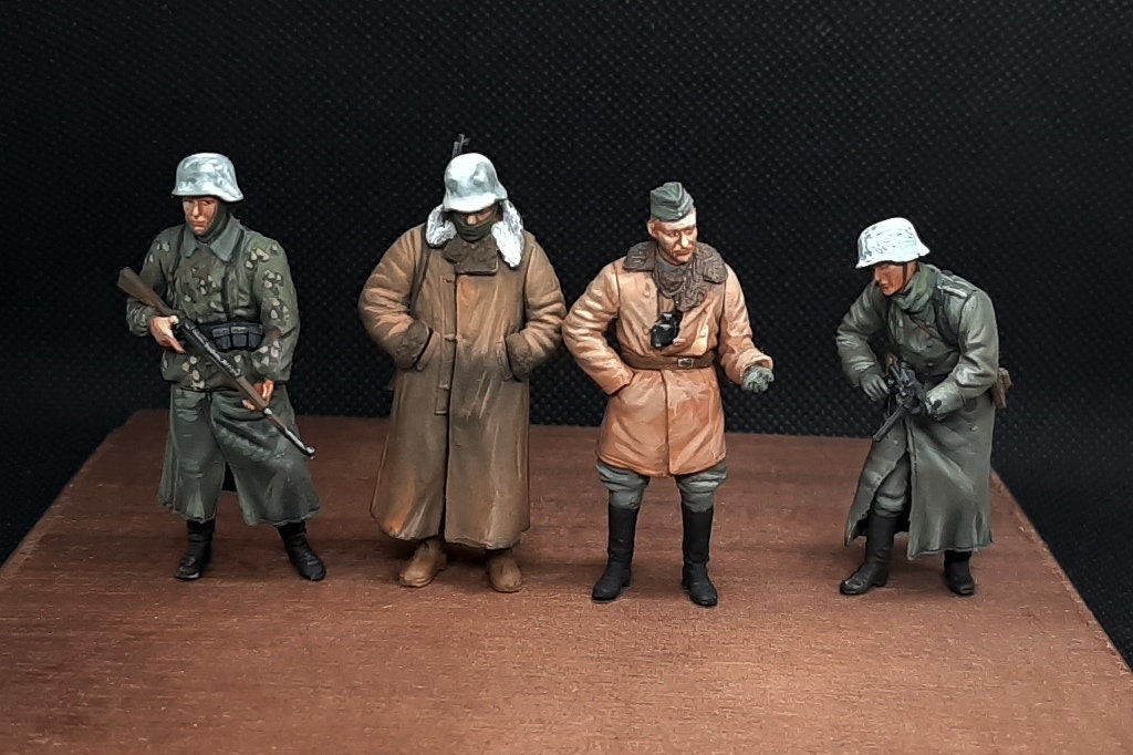 Painted Miniatures Figures 1:35 General Paul Hausser - Etsy