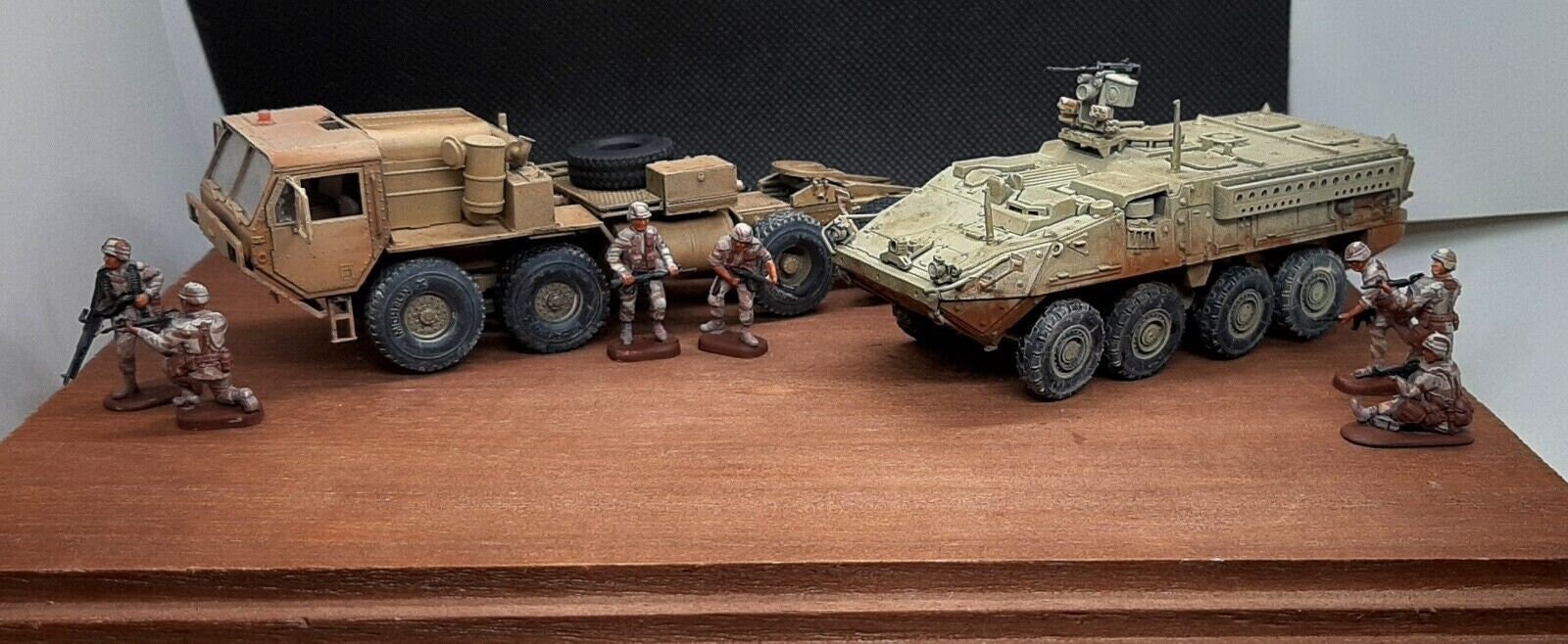 1:72 Painted US Army - M983A2 HEMTT + Stryker + Infantry, Miniatures by ...