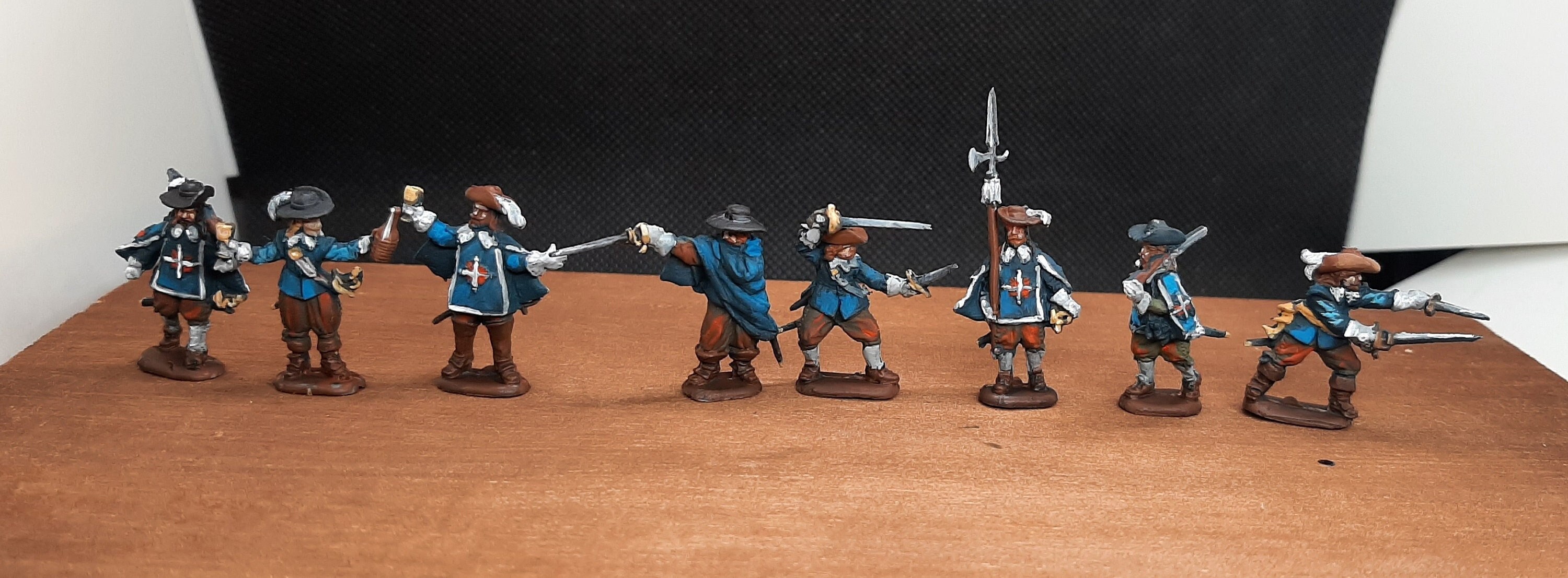 1:72 Painted Musketeers of the King of France 8 Figures - Etsy
