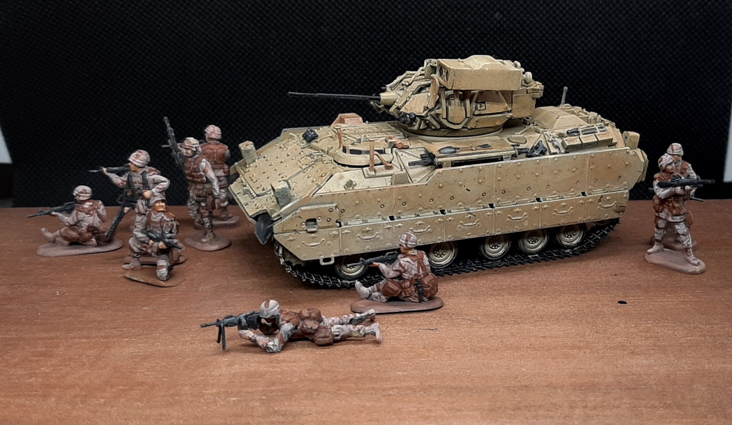 Scale 1:72 Painted US Army Bradley M3A2 Infantry 10 - Etsy