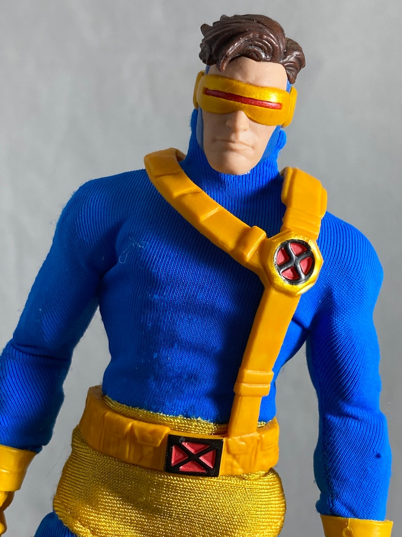 1/12 Scale Custom Cyclops Action Figure With Soft Goods Suit - Etsy